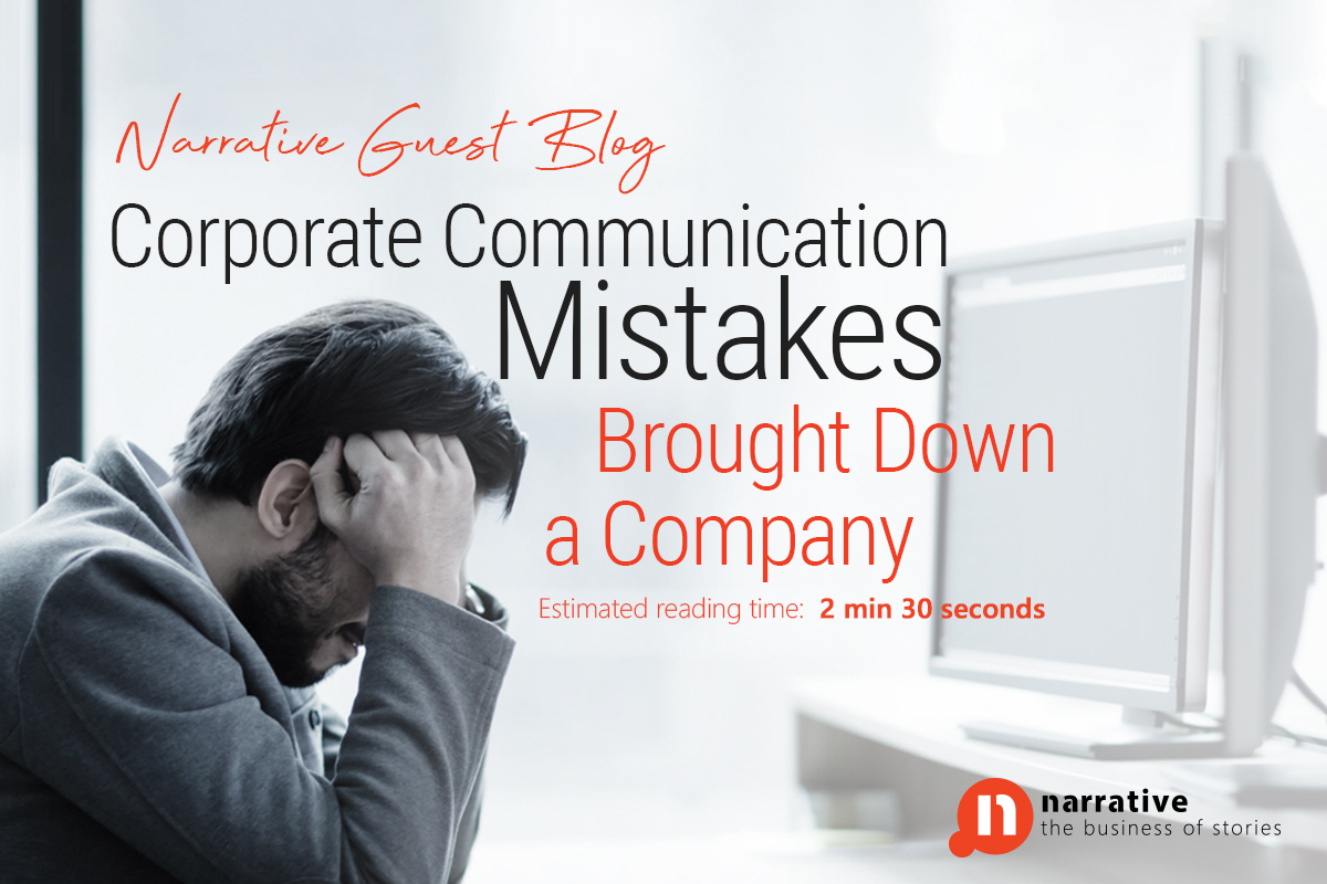 Narrative Corporate Communication Mistakes Narrative Corporate Communication Mistakes